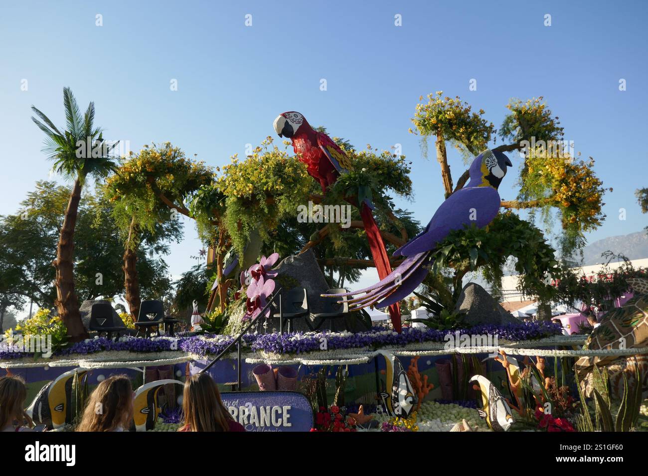 Pasadena, California, USA 3rd January 2025 at 2025 Macaws on Float at ...