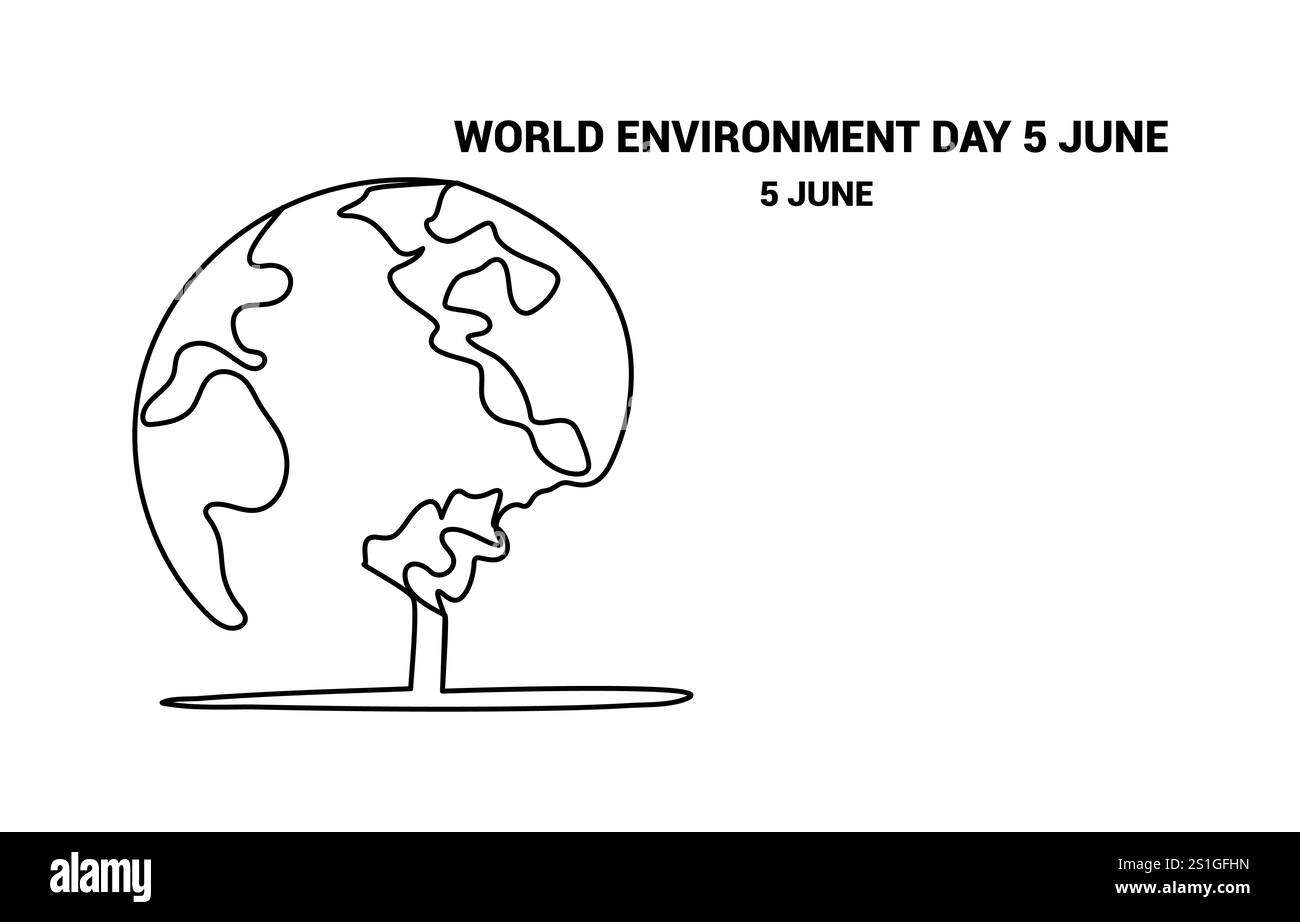 World Environment DayProtect the earth by planting one tree World ...