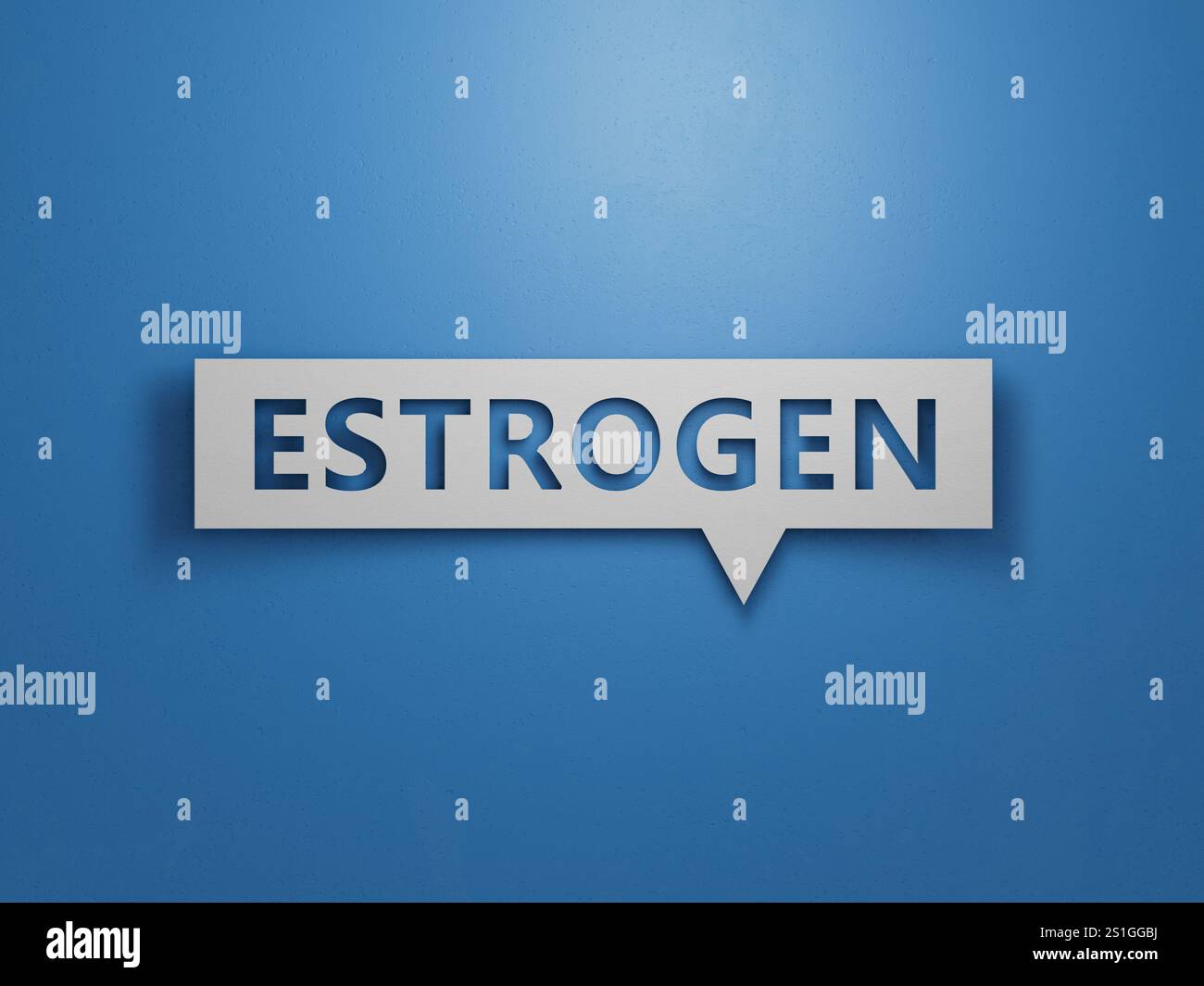 ESTROGEN word made with wooden blocks concept.Minimalist Abstract ...