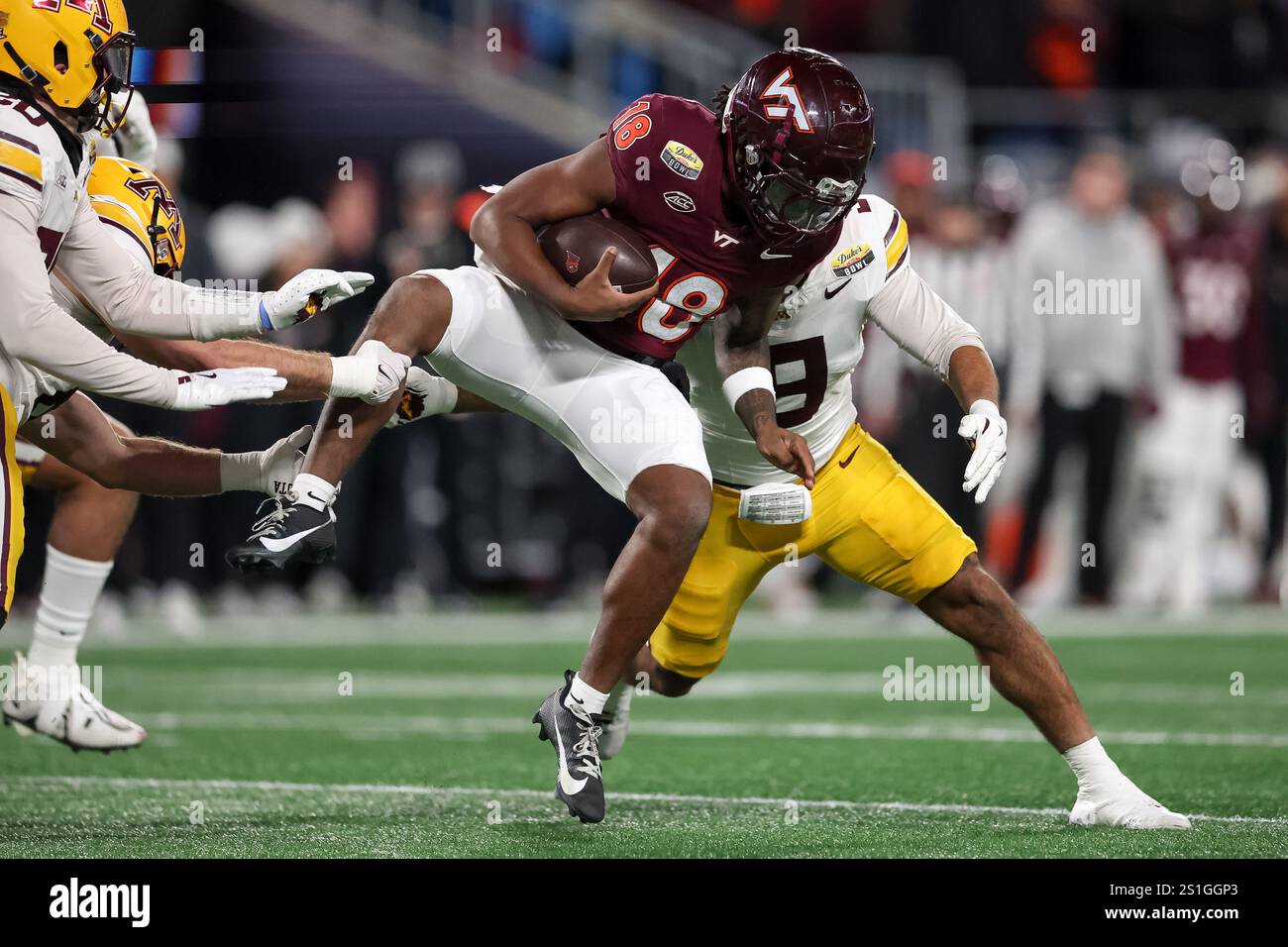 January 3, 2025, Charlotte, North Carolina: Virginia Tech Hokies ...