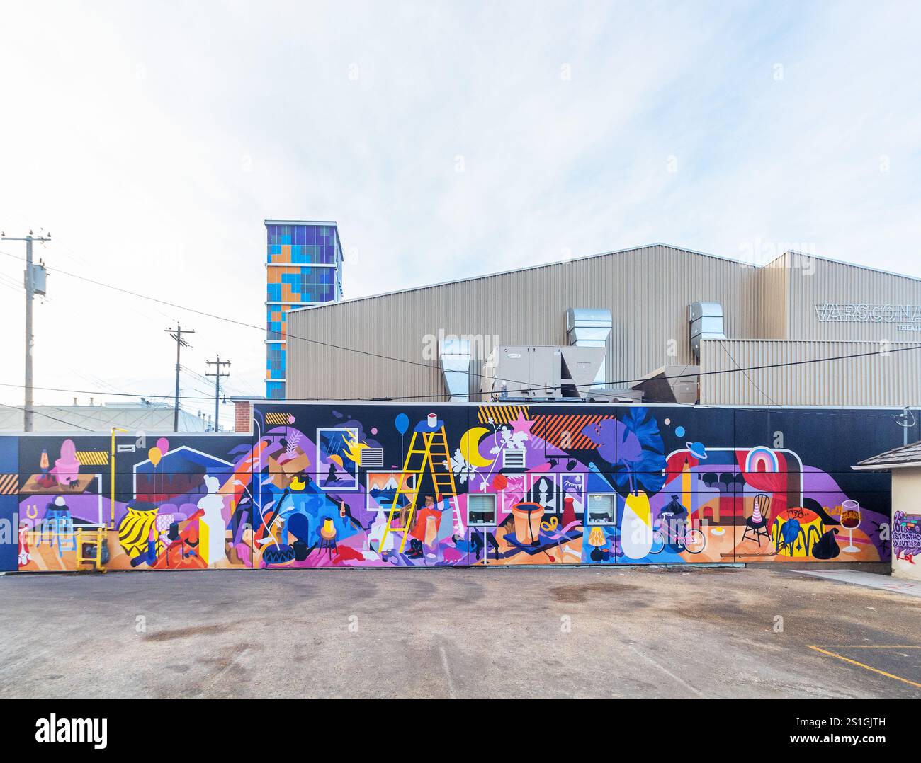 Graffiti edmonton hi-res stock photography and images - Alamy