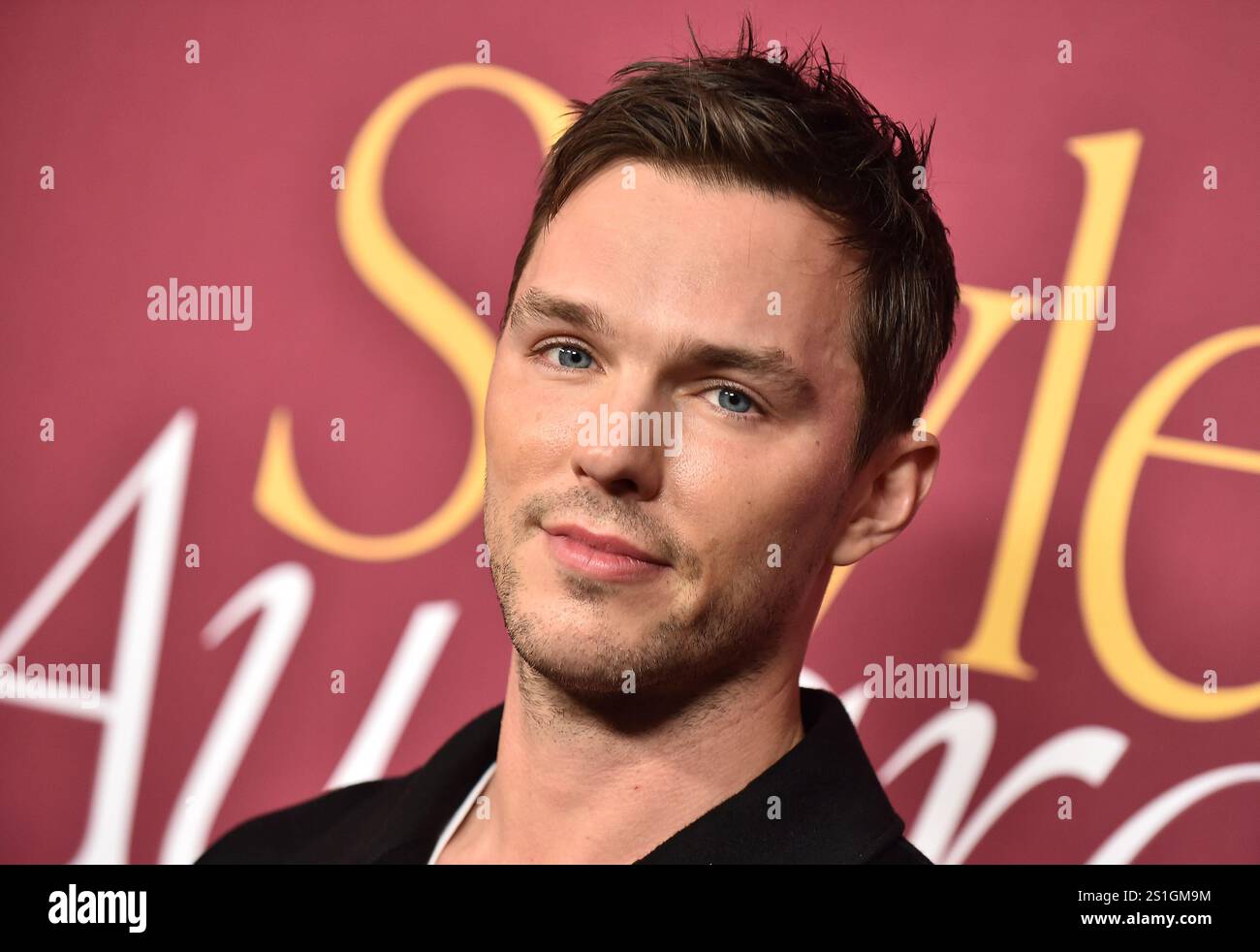 Beverly Hills, USA. 03rd Jan, 2025. Nicholas Hoult arriving to WWD ...