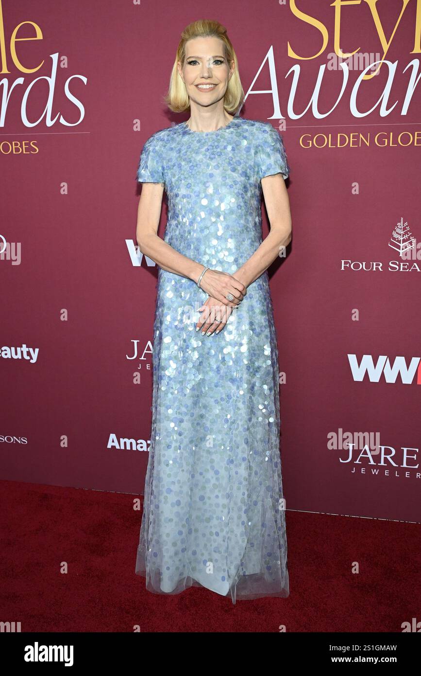 Beverly Hills, USA. 03rd Jan, 2025. Amanda Smith arriving to WWD Style ...