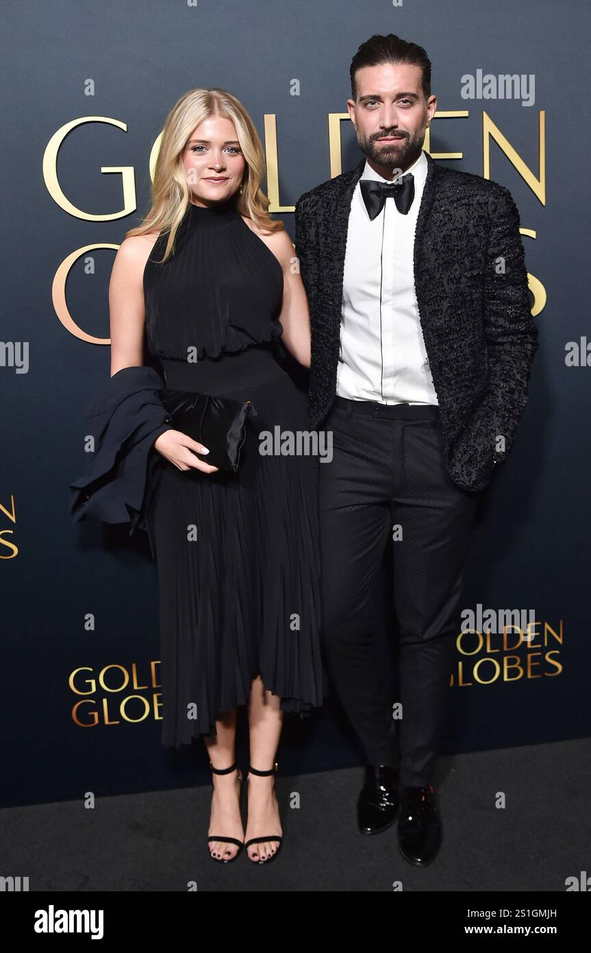 Charlotte Simons, left, and Omar Sharif Jr. arrive at Golden Gala: An ...