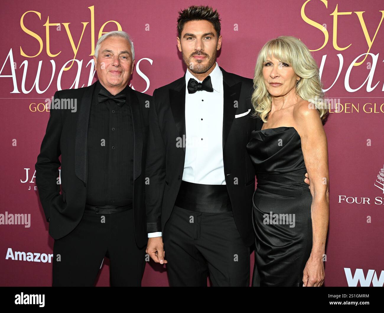 Beverly Hills, USA. 03rd Jan, 2025. Dave Appleton, Chris Appleton and ...