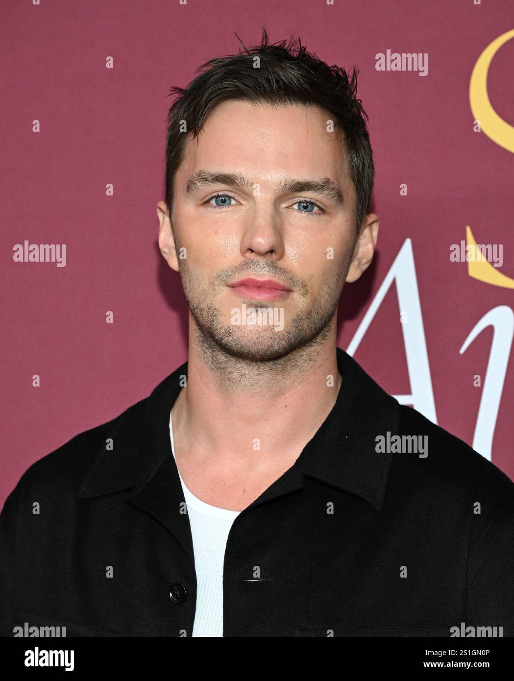 Beverly Hills, USA. 03rd Jan, 2025. Nicholas Hoult arriving to WWD ...