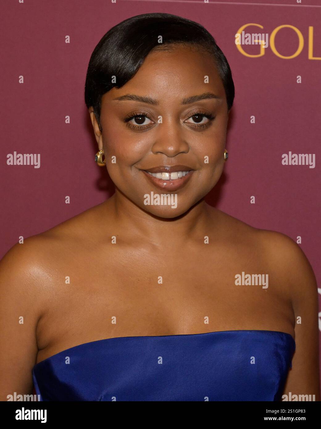 January 3, 2025, Beverly Hills, California, USA: Quinta Brunson at the ...