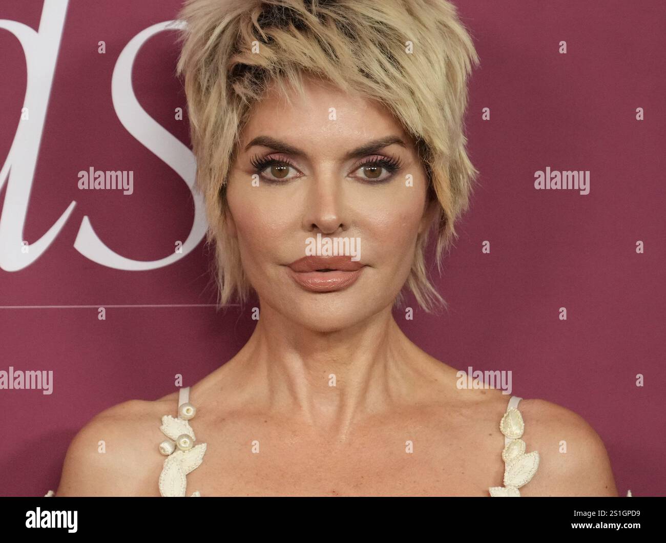 Los Angeles, USA. 03rd Jan, 2025. Lisa Rinna arrives at the 2025 WWD ...