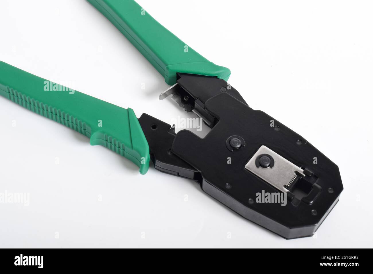 Crimping Tools isolated on white background. Crimping pliers. functions ...