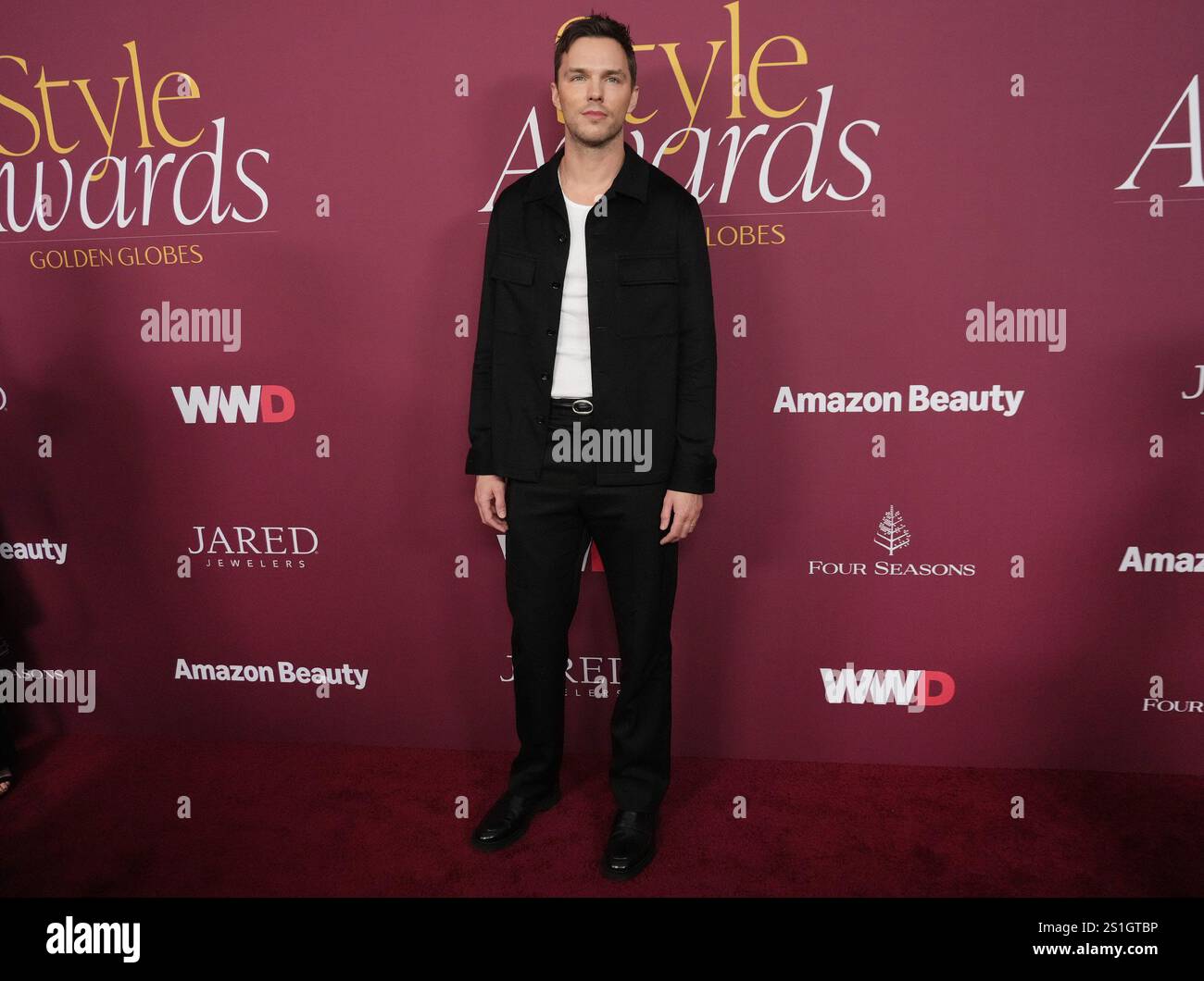 Los Angeles, USA. 03rd Jan, 2025. Nicholas Hoult arrives at the 2025 ...