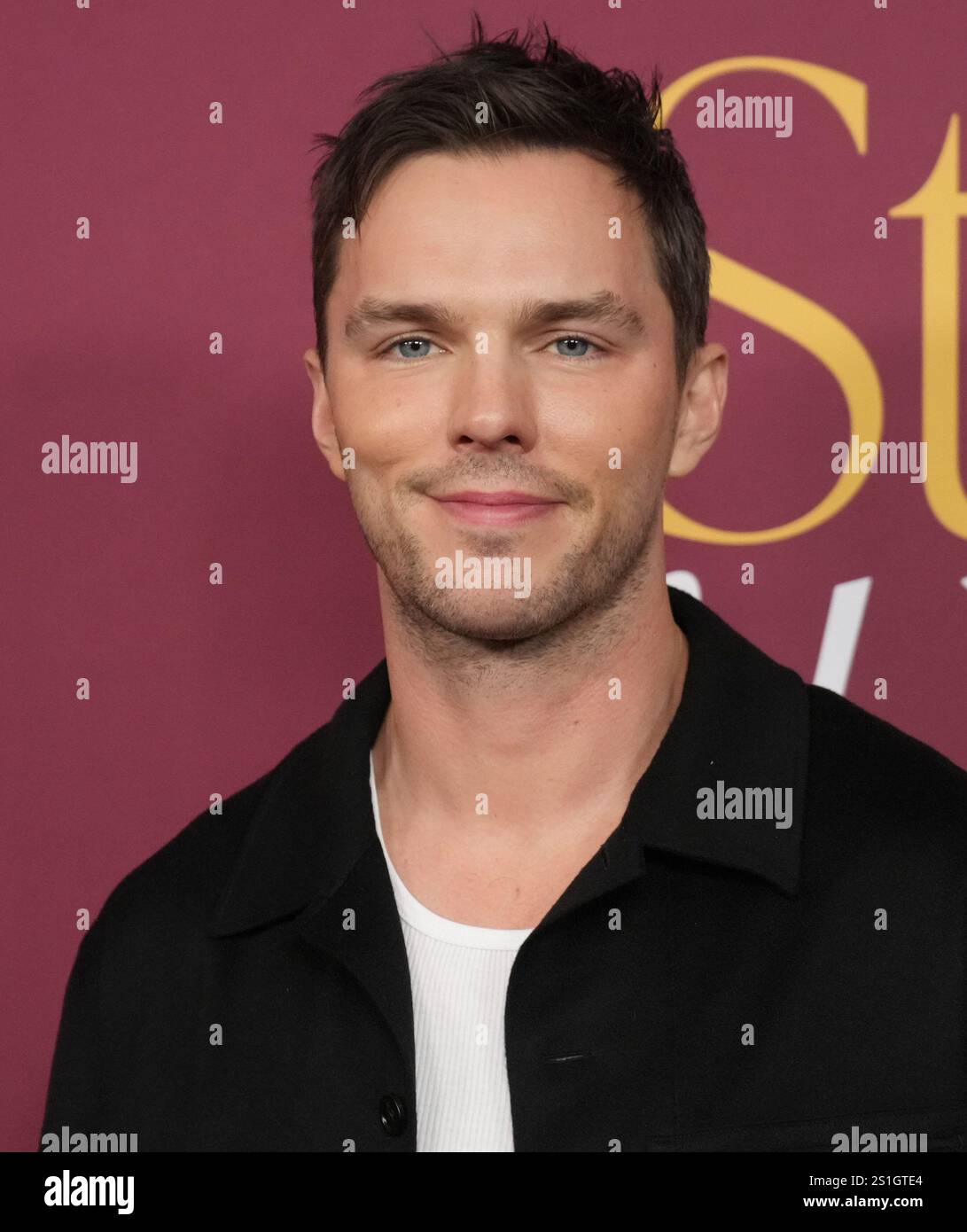 Los Angeles, USA. 03rd Jan, 2025. Nicholas Hoult arrives at the 2025 ...