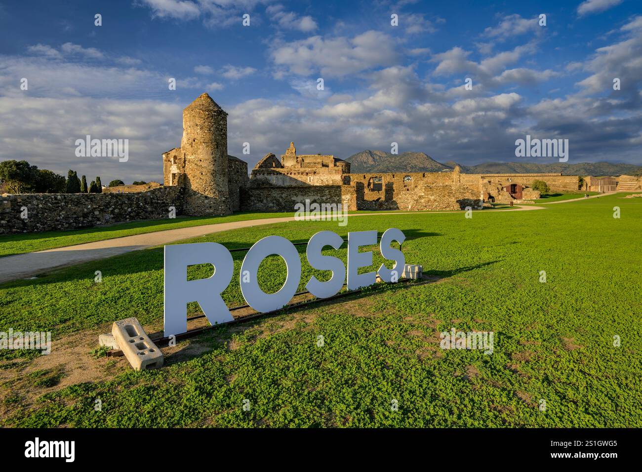Citadel of Roses, a walled Renaissance complex with medieval, Roman and ...