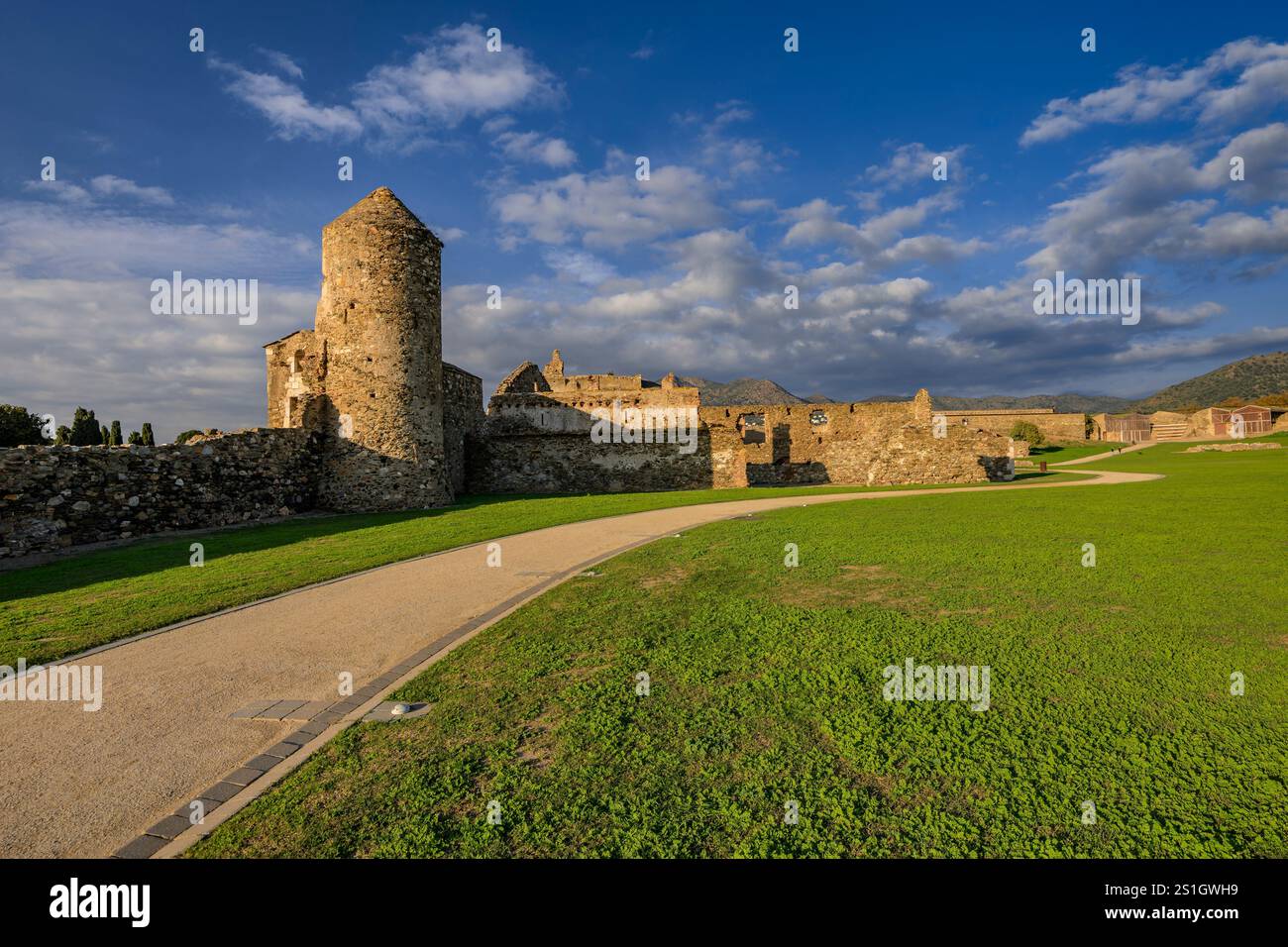 Citadel of Roses, a walled Renaissance complex with medieval, Roman and ...