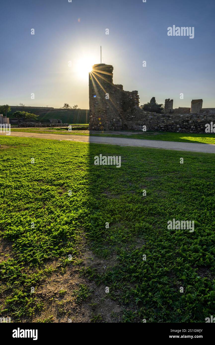 Citadel of Roses, a walled Renaissance complex with medieval, Roman and ...
