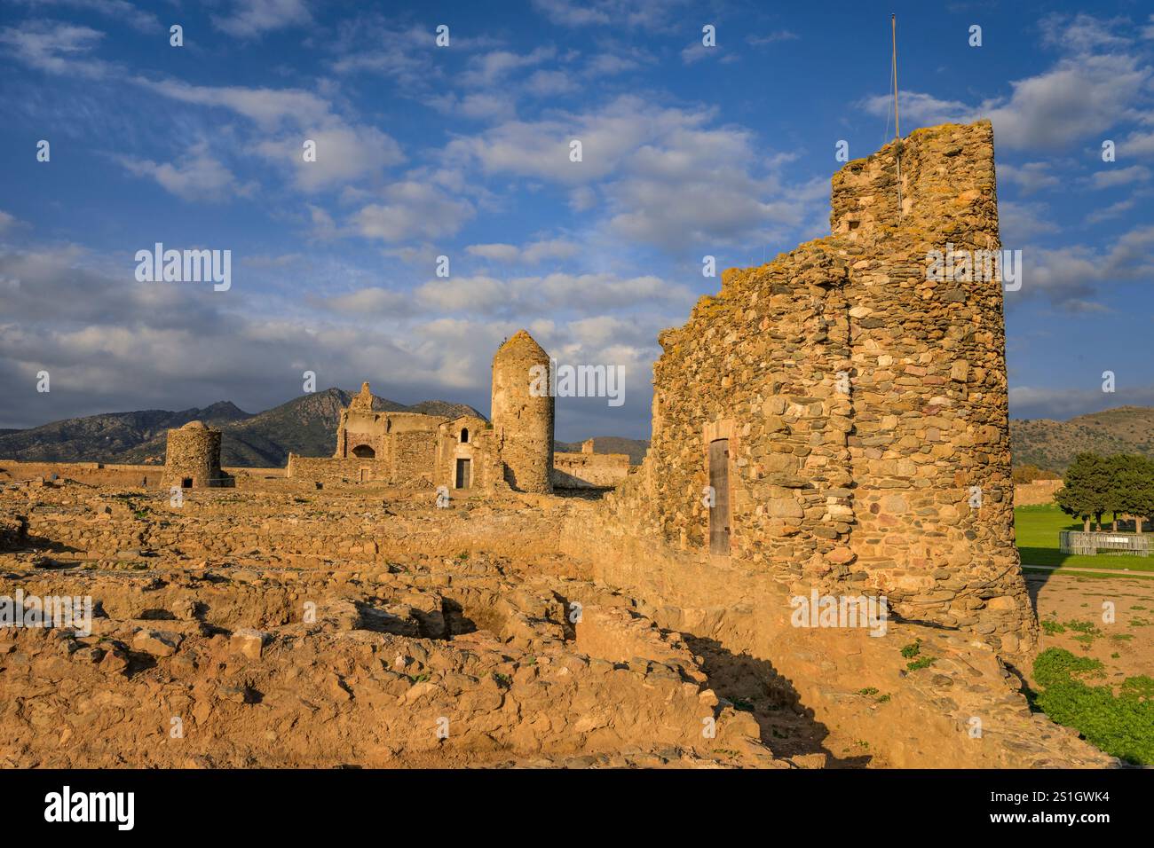 Citadel of Roses, a walled Renaissance complex with medieval, Roman and ...