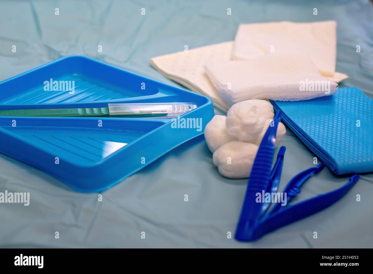 procedural surgery operation tray equipment, general practice gp ...