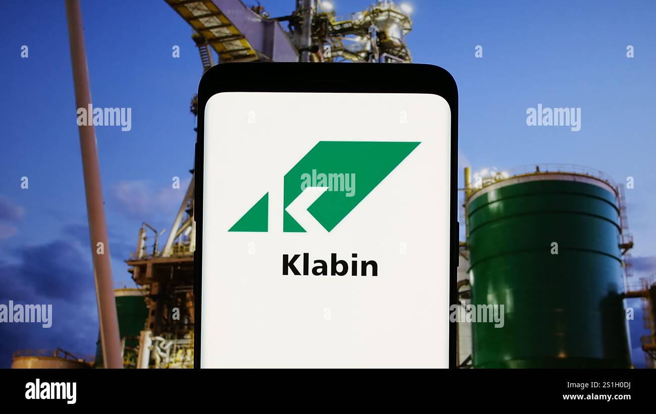 In this photo illustration, a smartphone with the logo of Brazilian ...