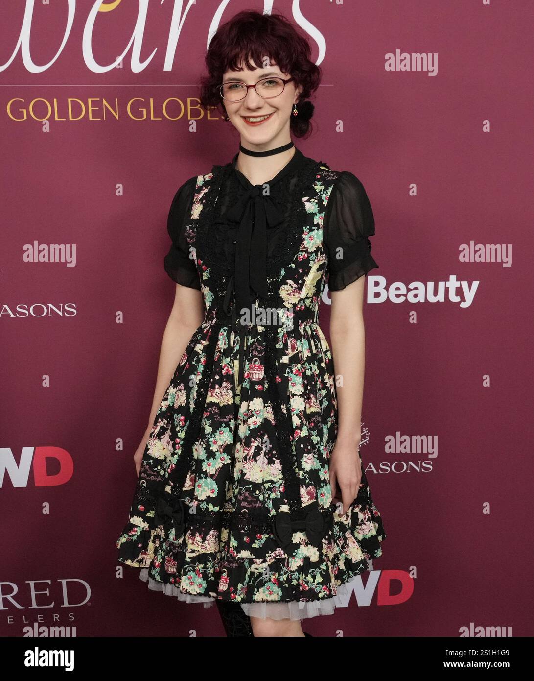 Los Angeles, USA. 03rd Jan, 2025. Charlotte Delaney arrives at the 2025 ...