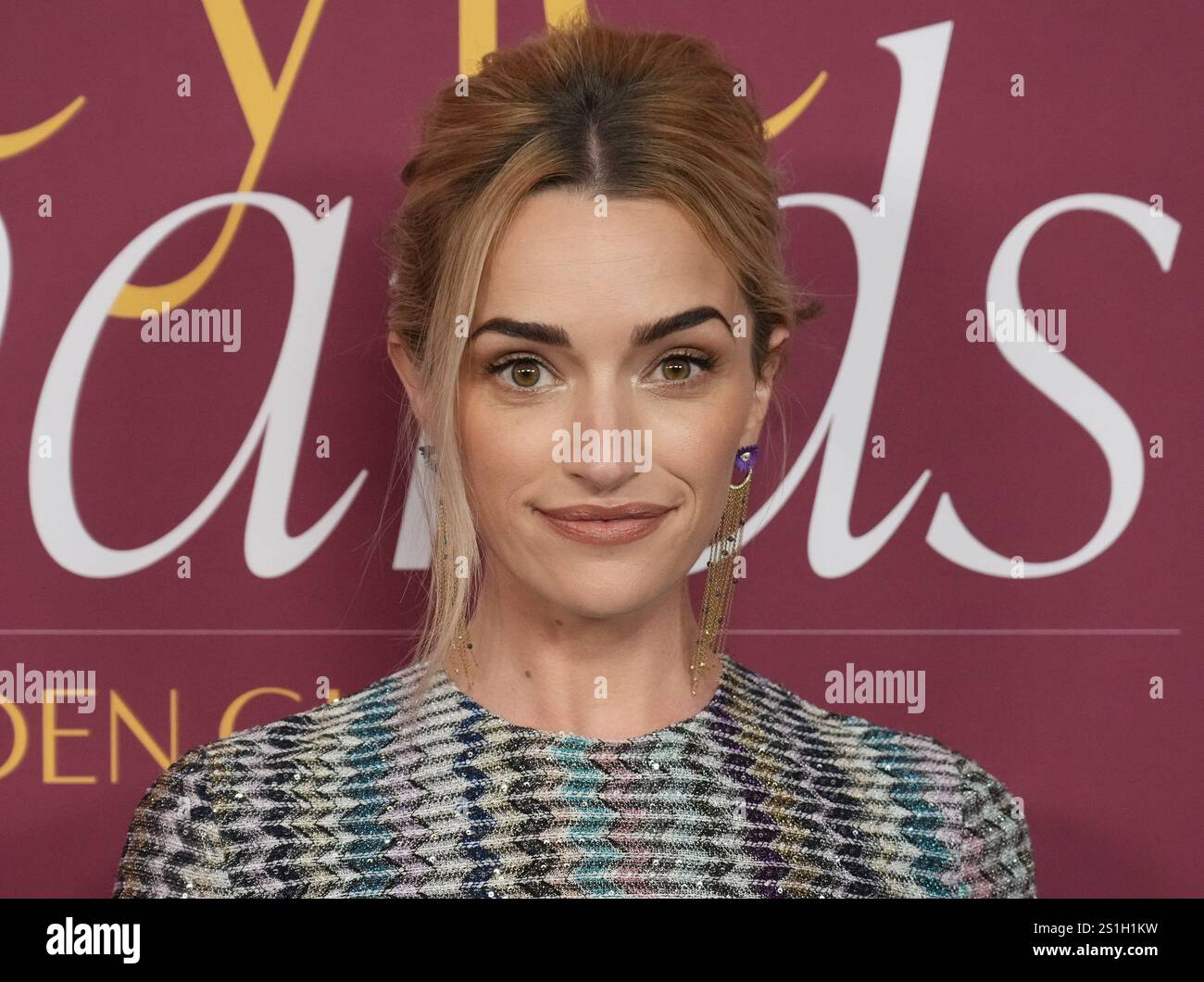 Los Angeles, USA. 03rd Jan, 2025. Brianne Howey arrives at the 2025 WWD Style Awards, Golden ...