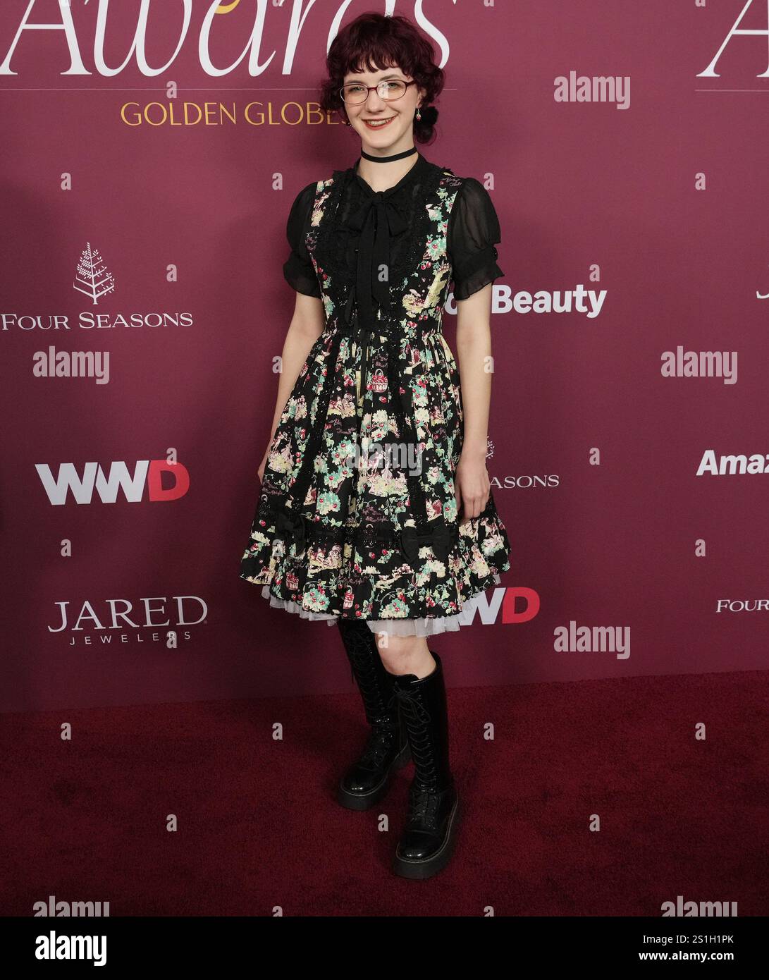 Los Angeles, USA. 03rd Jan, 2025. Charlotte Delaney arrives at the 2025 ...