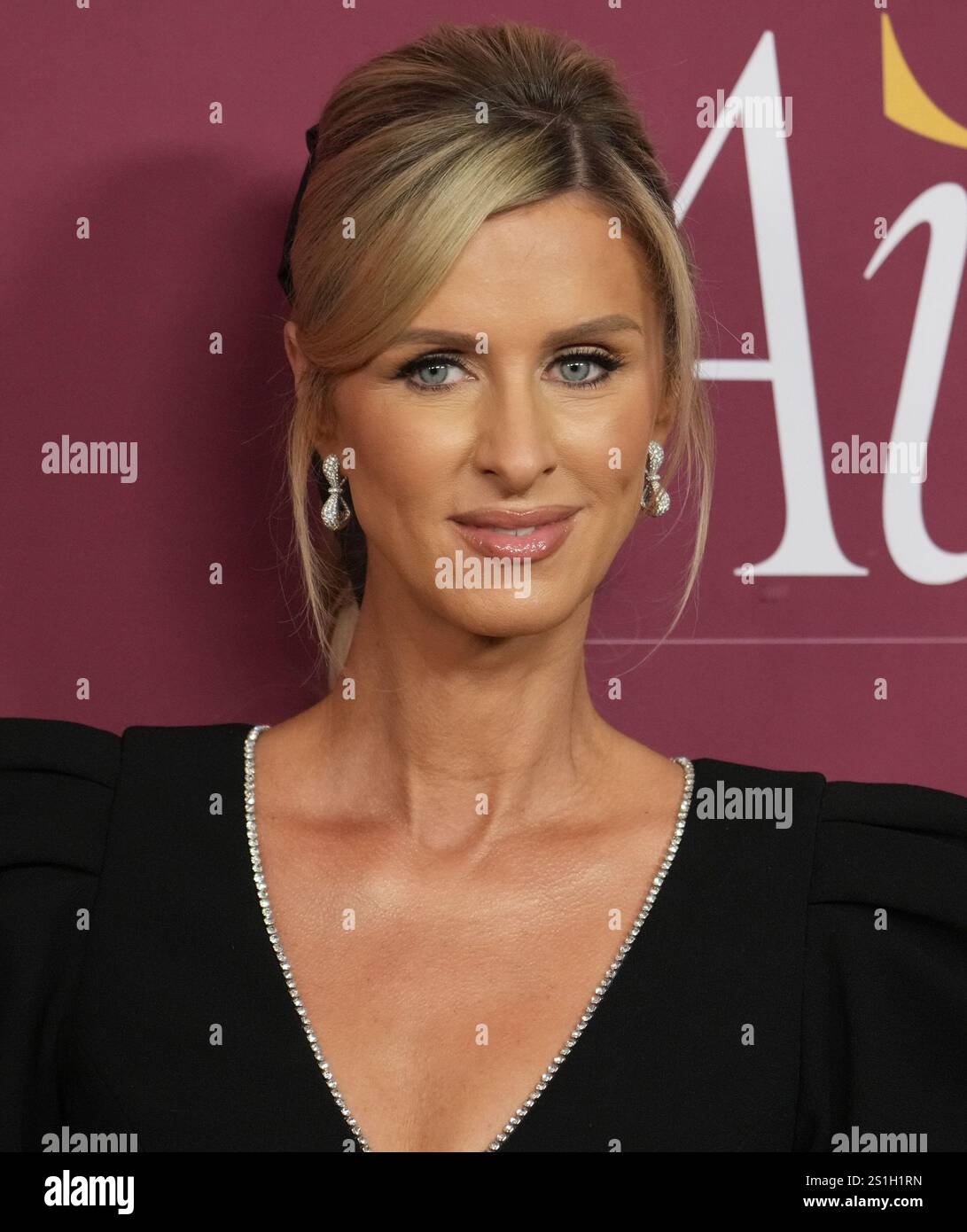 Nicky Hilton Rothschild arrives at the 2025 WWD Style Awards, Golden ...