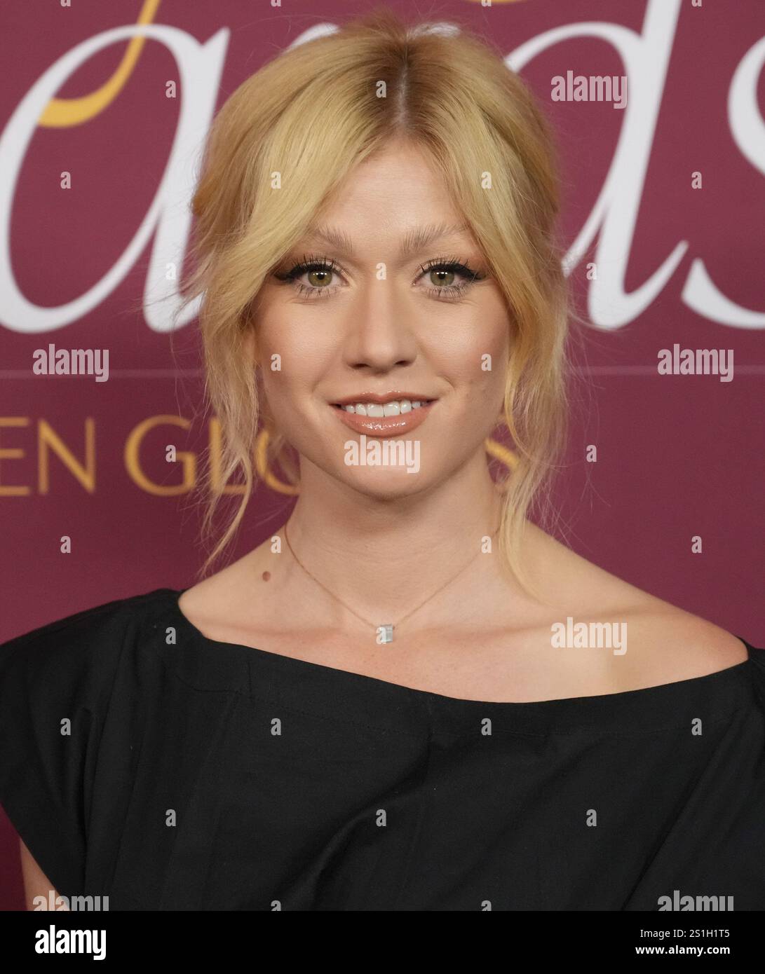 Los Angeles, USA. 03rd Jan, 2025. Katherine McNamara arrives at the ...