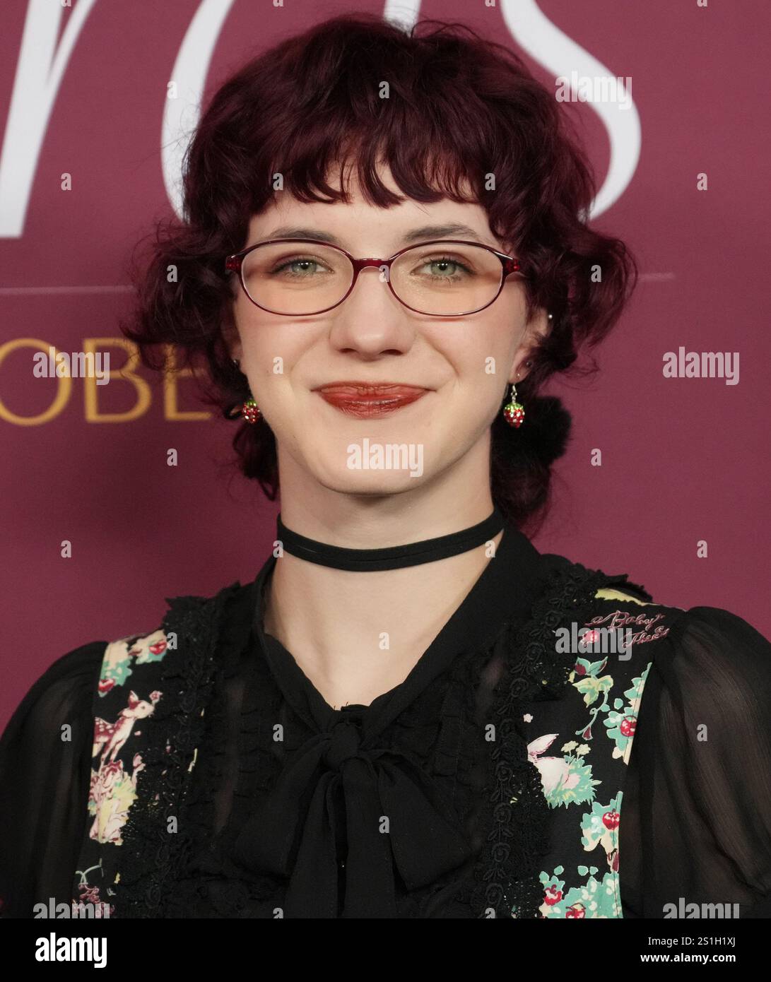 Los Angeles, USA. 03rd Jan, 2025. Charlotte Delaney arrives at the 2025 ...