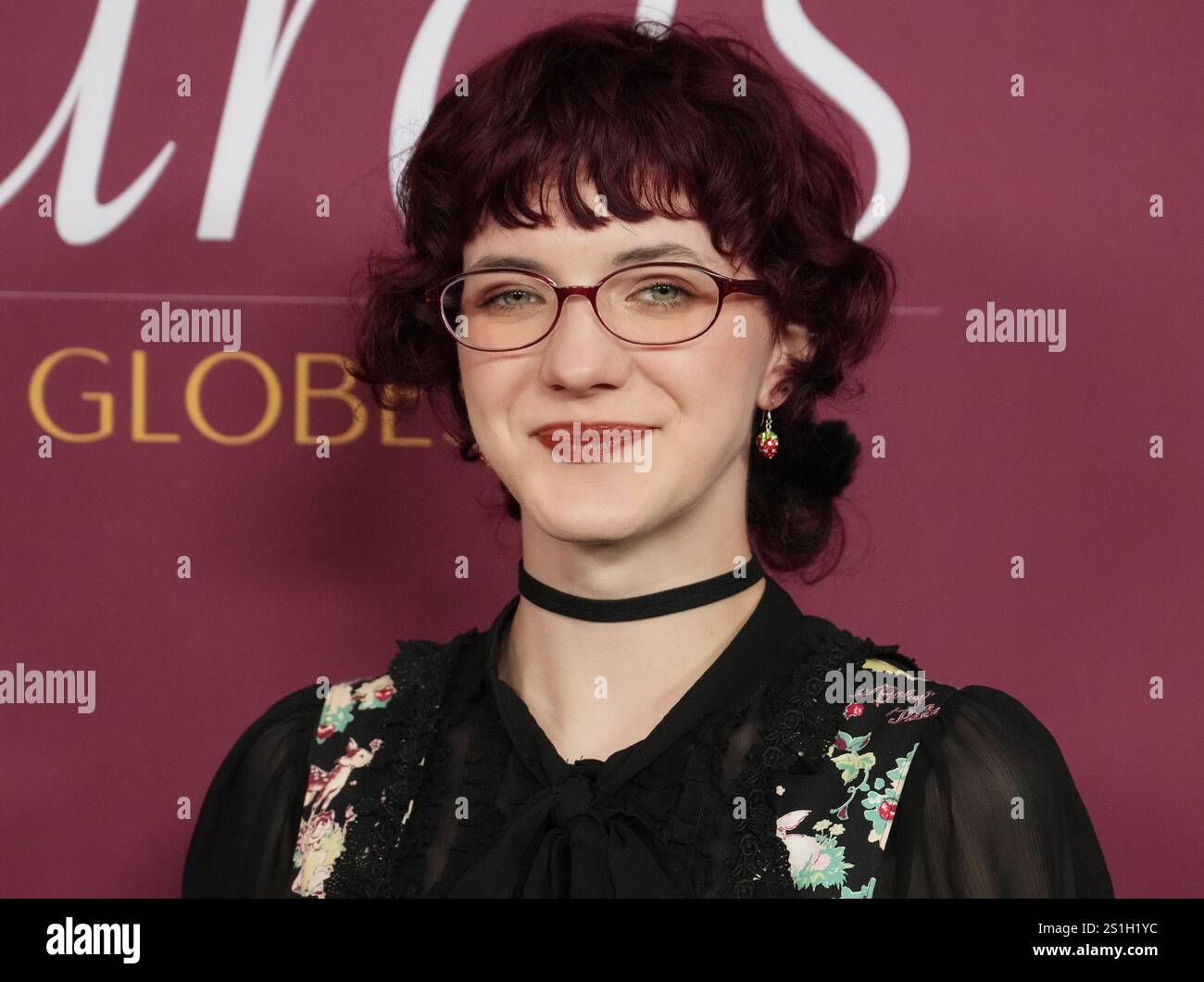 Los Angeles, USA. 03rd Jan, 2025. Charlotte Delaney arrives at the 2025 ...