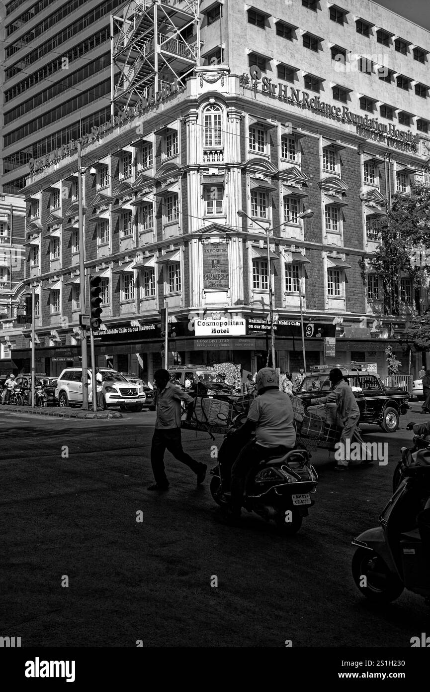 High rise buildings in Girgaon Mumbai Stock Photo - Alamy