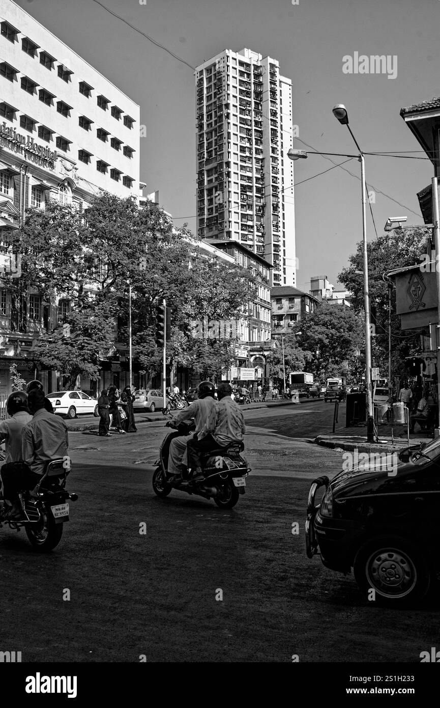 High rise buildings in Girgaon Mumbai Stock Photo - Alamy