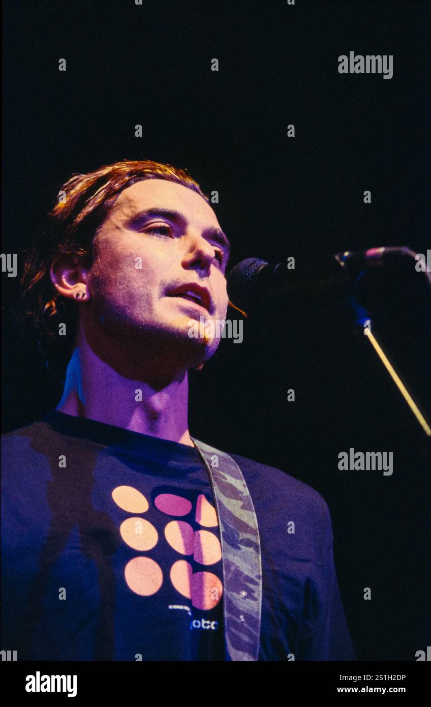 Gavin from Bush performing at the Cambridge Corn exchange, 18th January ...