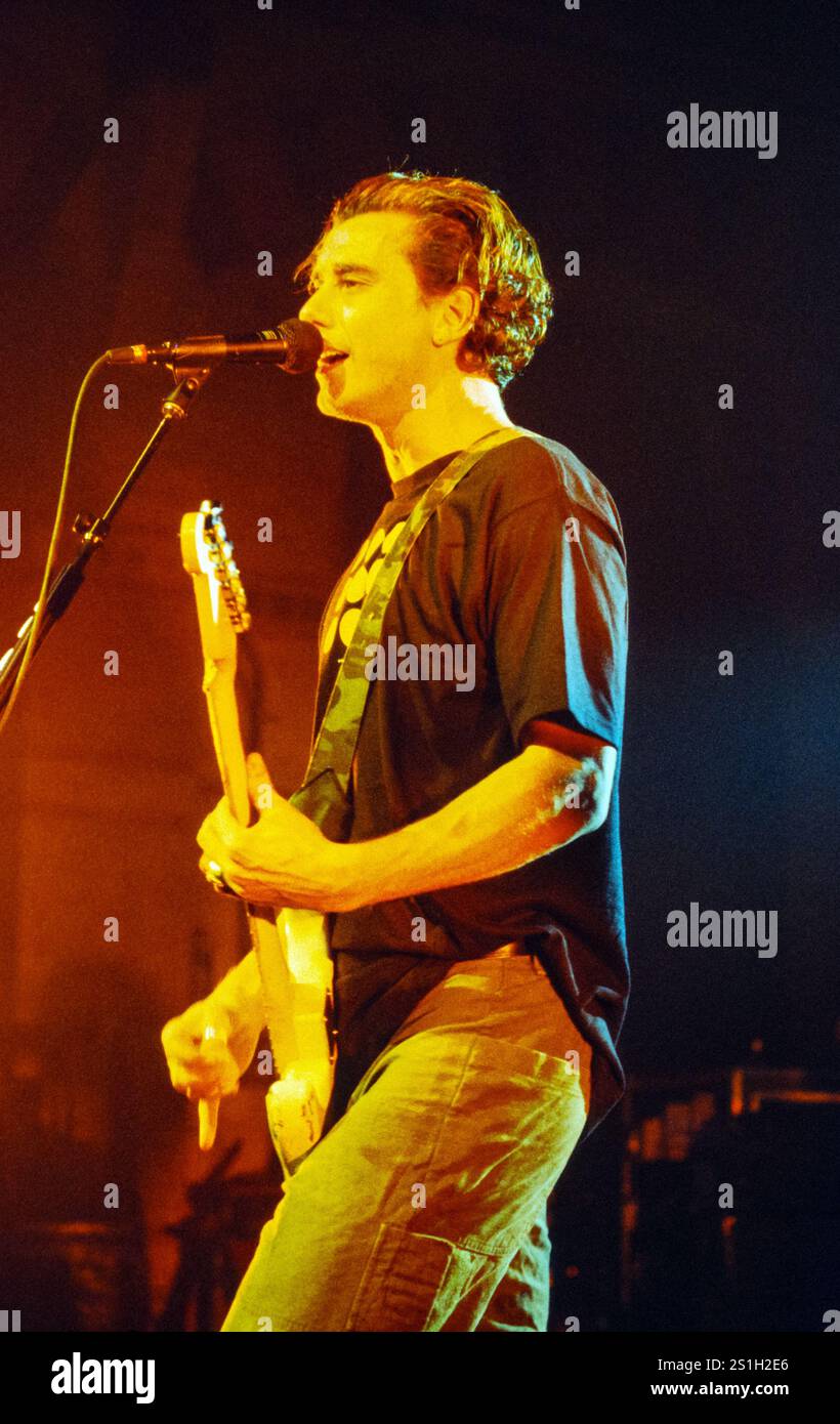 Gavin from Bush performing at the Cambridge Corn exchange, 18th January ...