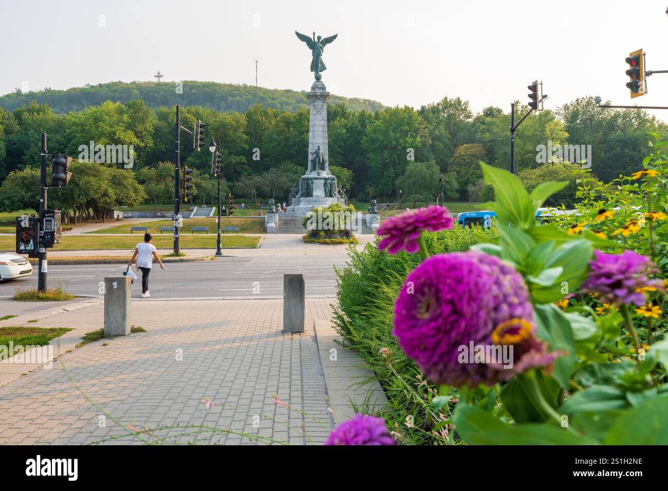 George-Étienne Cartier Monument in Mount Royal Park. Montreal, Quebec ...