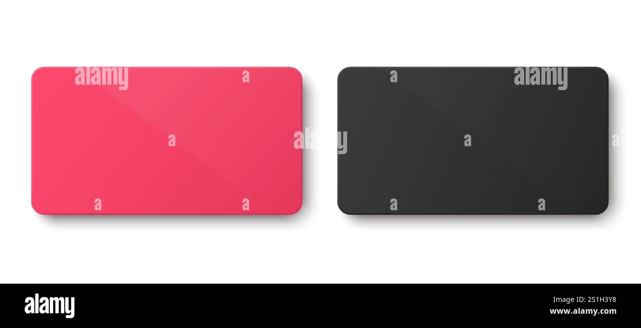 Top view bank cards Stock Vector Images - Alamy
