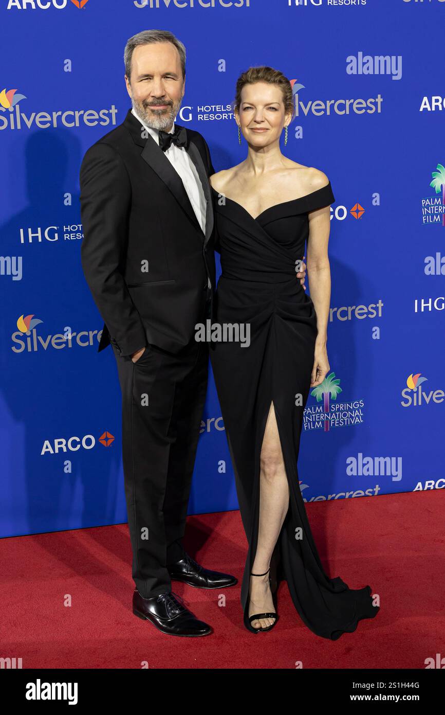 Palm Springs, USA. 03rd Jan, 2025. Denis Villeneuve and Tanya Lapointe ...