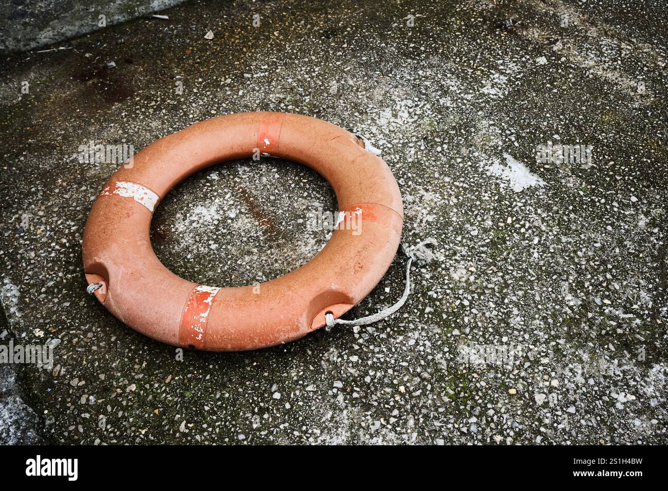 old float forgotten on the dock Stock Photo - Alamy