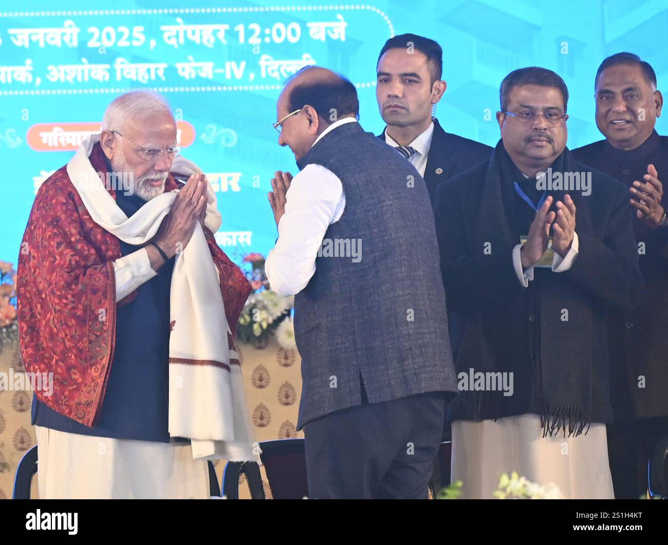 New Delhi, India. 03rd Jan, 2025. NEW DELHI, INDIA - JANUARY 3: Delhi LG Vinai Kumar Saxena ...