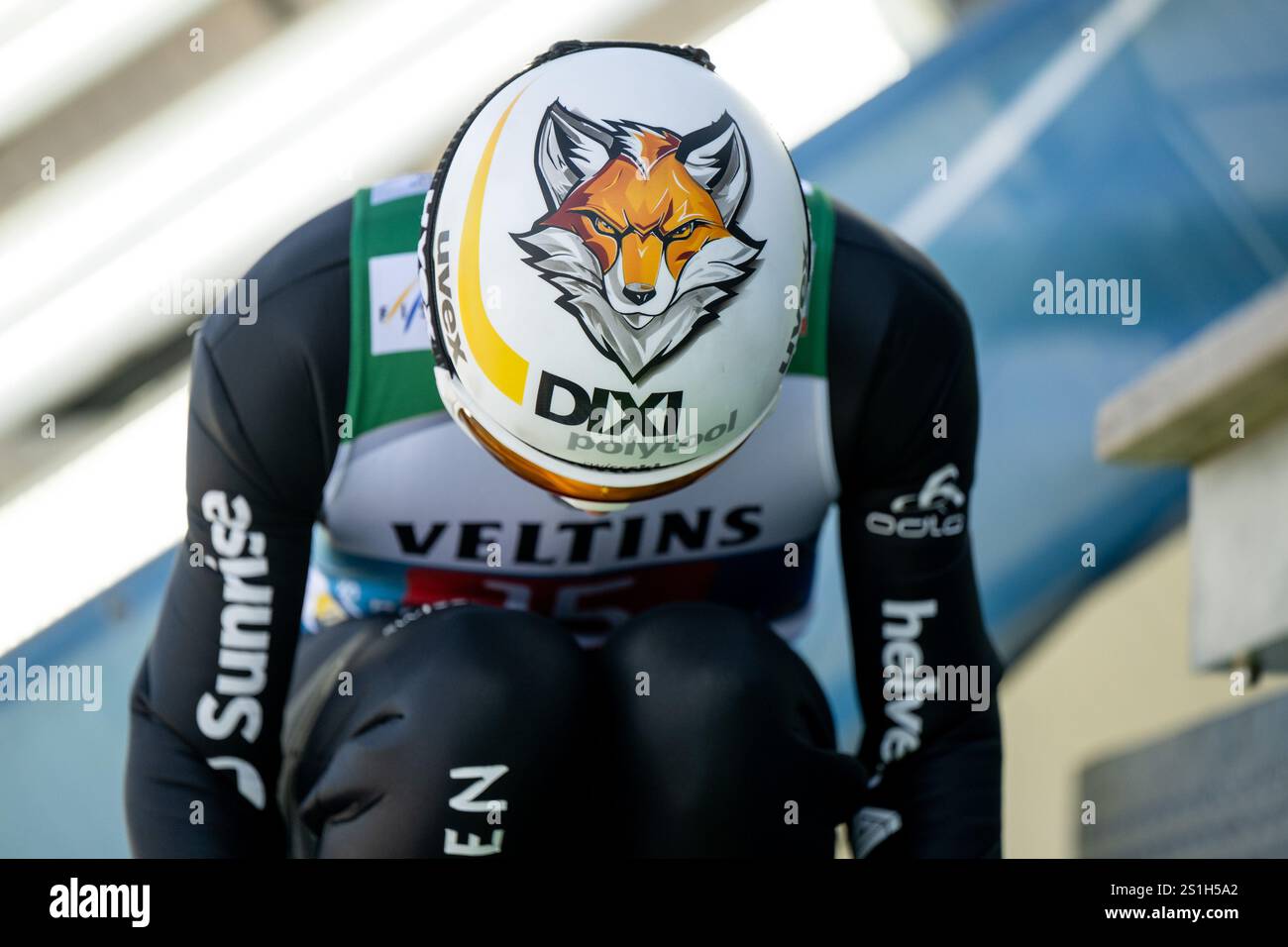 PEIER Killian (Schweiz) mit Fuchs auf dem Helm, GER, FIS Viessmann ...