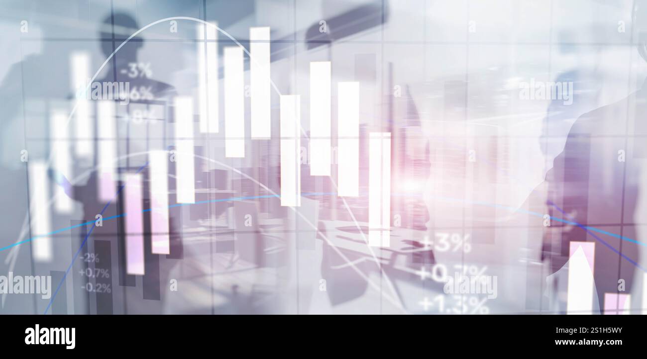 Stock Business finance investment financial graph chart Stock Photo - Alamy