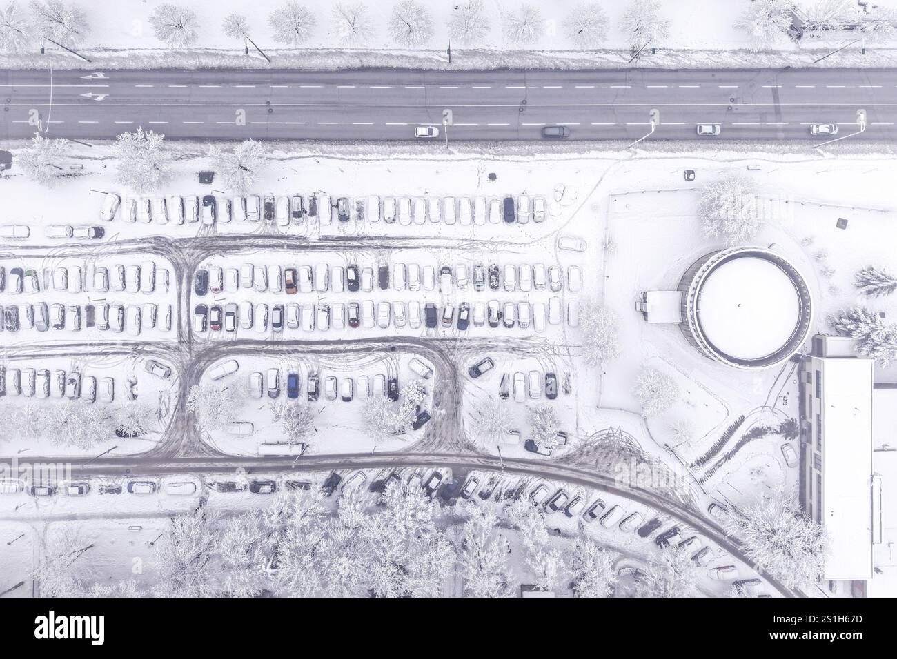 Sarajevo, Bosnia And Herzegovina. 04th Jan, 2025. Aerial view of the ...