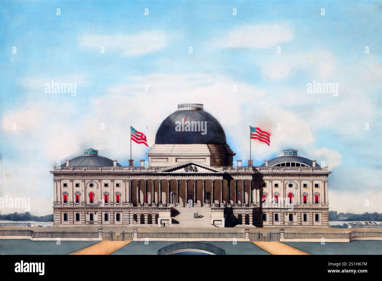 Postcard of washington hi-res stock photography and images - Alamy