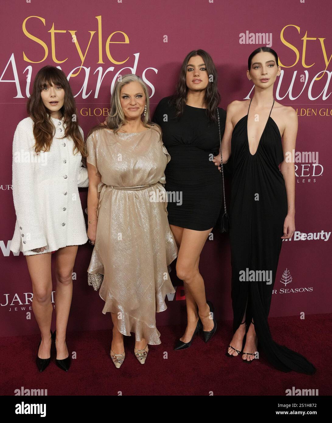 Los Angeles, USA. 03rd Jan, 2025. (L-R) Elizabeth Olsen, Pati Dubroff ...