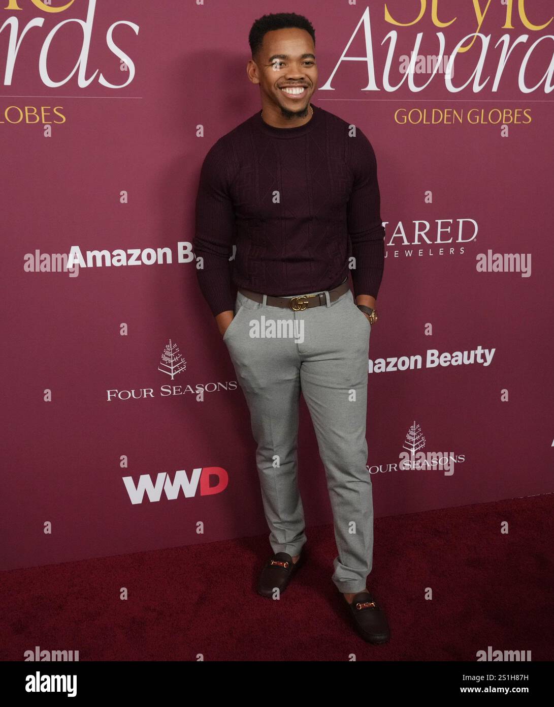 Los Angeles, USA. 03rd Jan, 2025. Joivan Wade arrives at the 2025 WWD ...