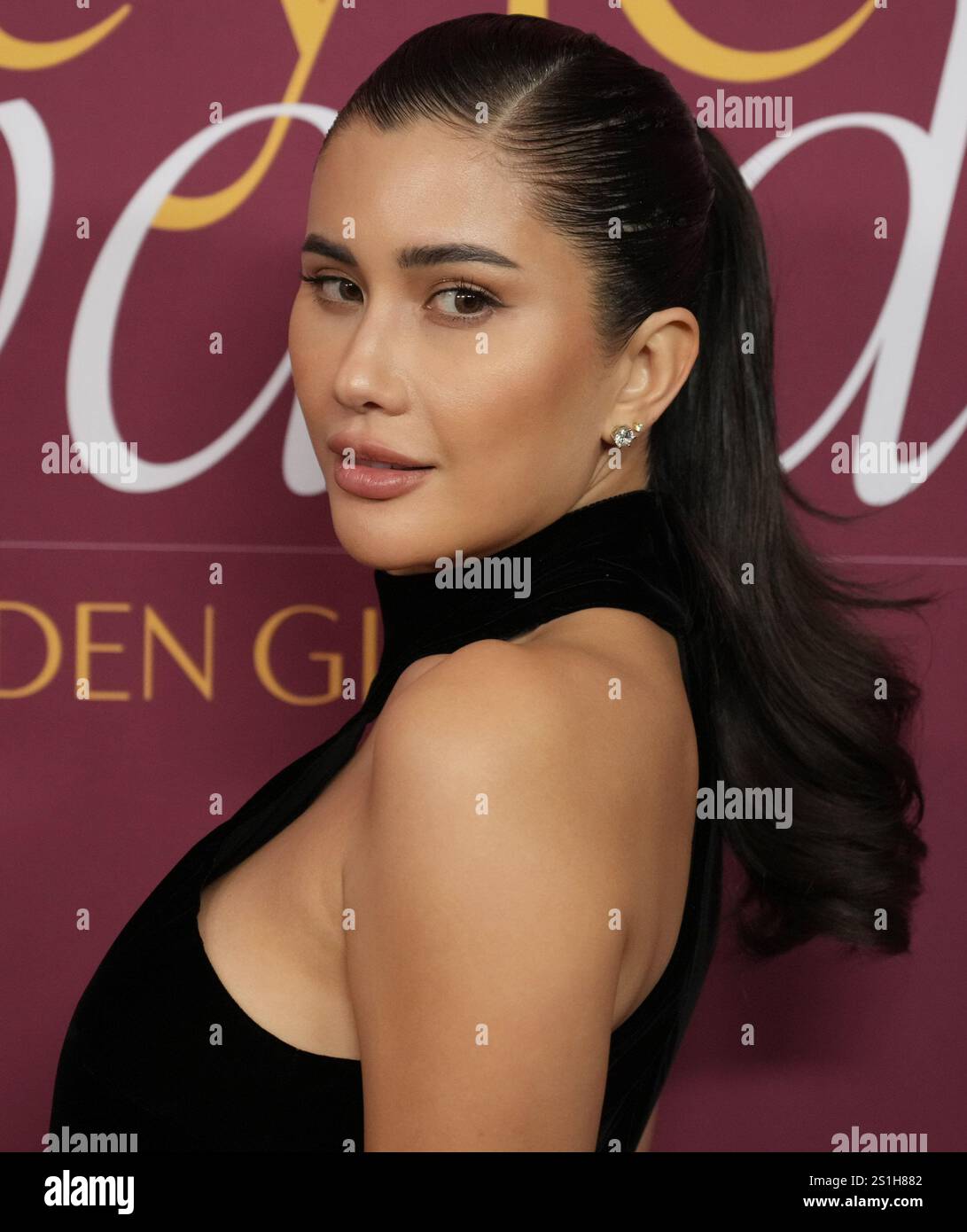 Los Angeles, USA. 03rd Jan, 2025. Praya Lundberg arrives at the 2025 WWD Style Awards, Golden ...