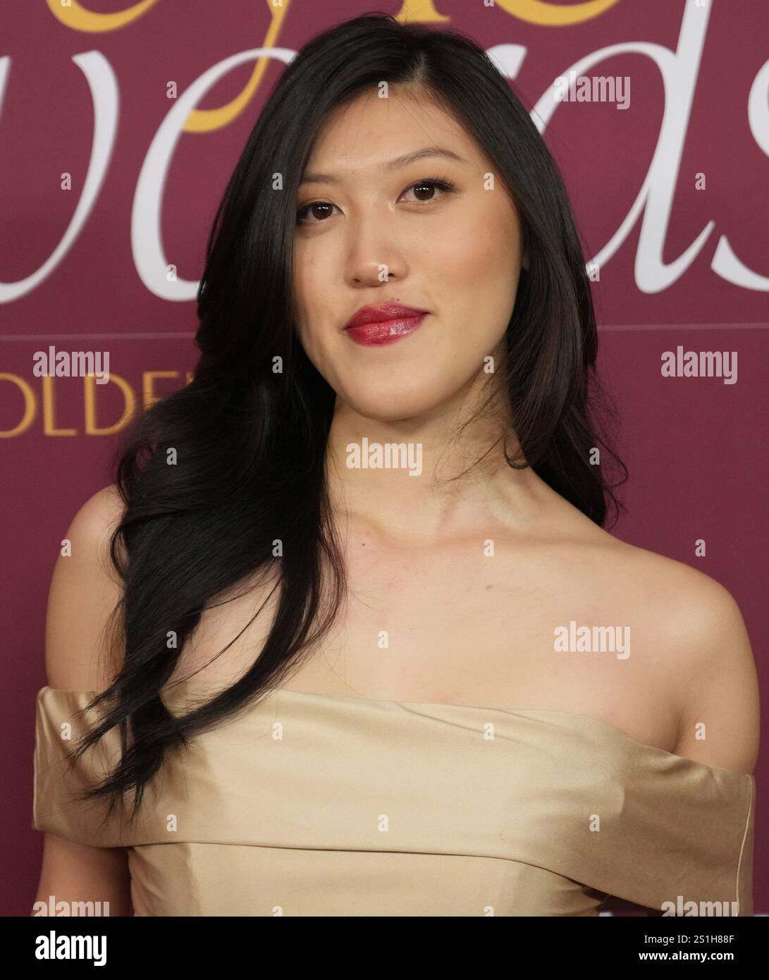 Los Angeles, USA. 03rd Jan, 2025. Roxanne Fong arrives at the 2025 WWD ...