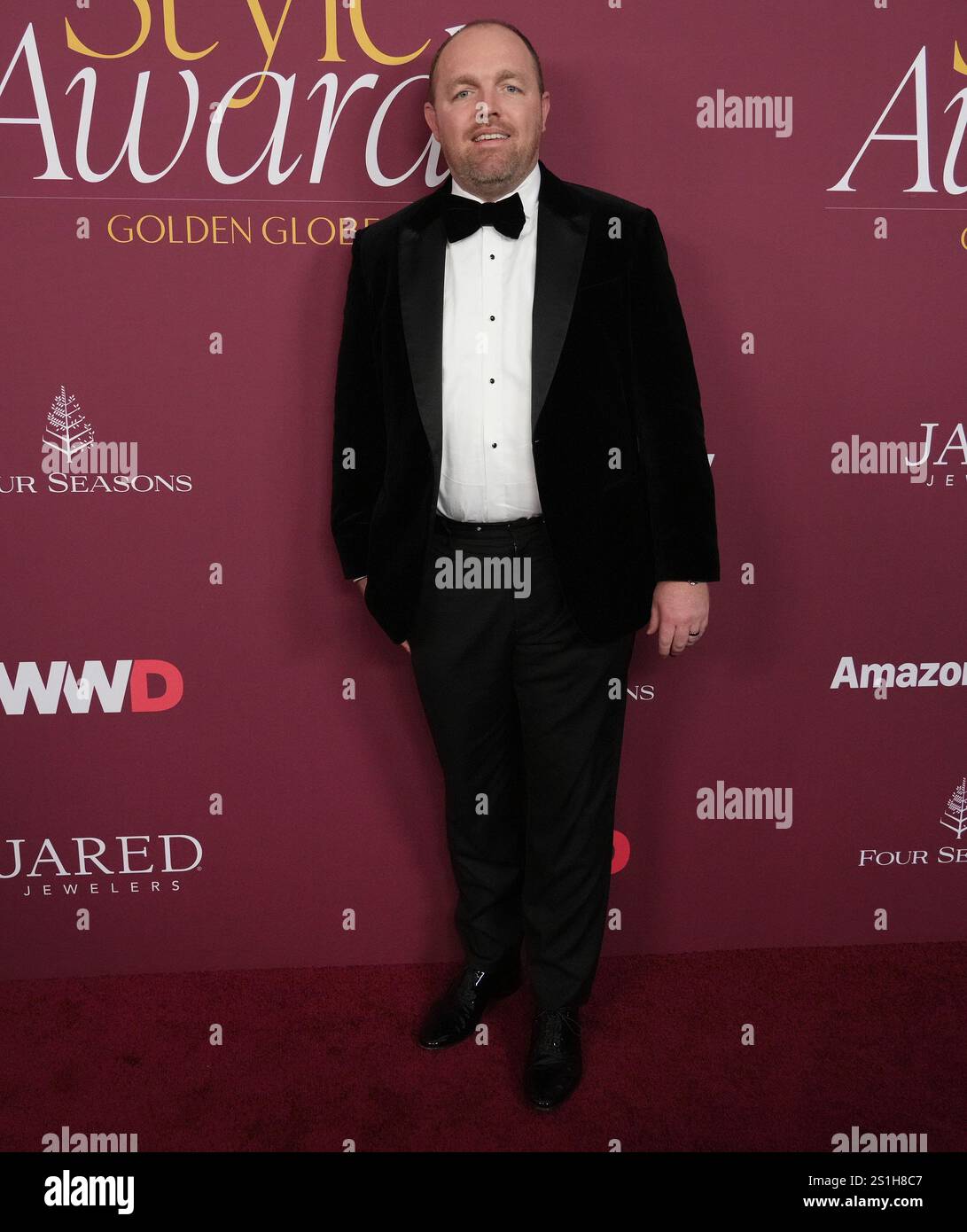 Los Angeles, USA. 03rd Jan, 2025. Tim Derner arrives at the 2025 WWD ...