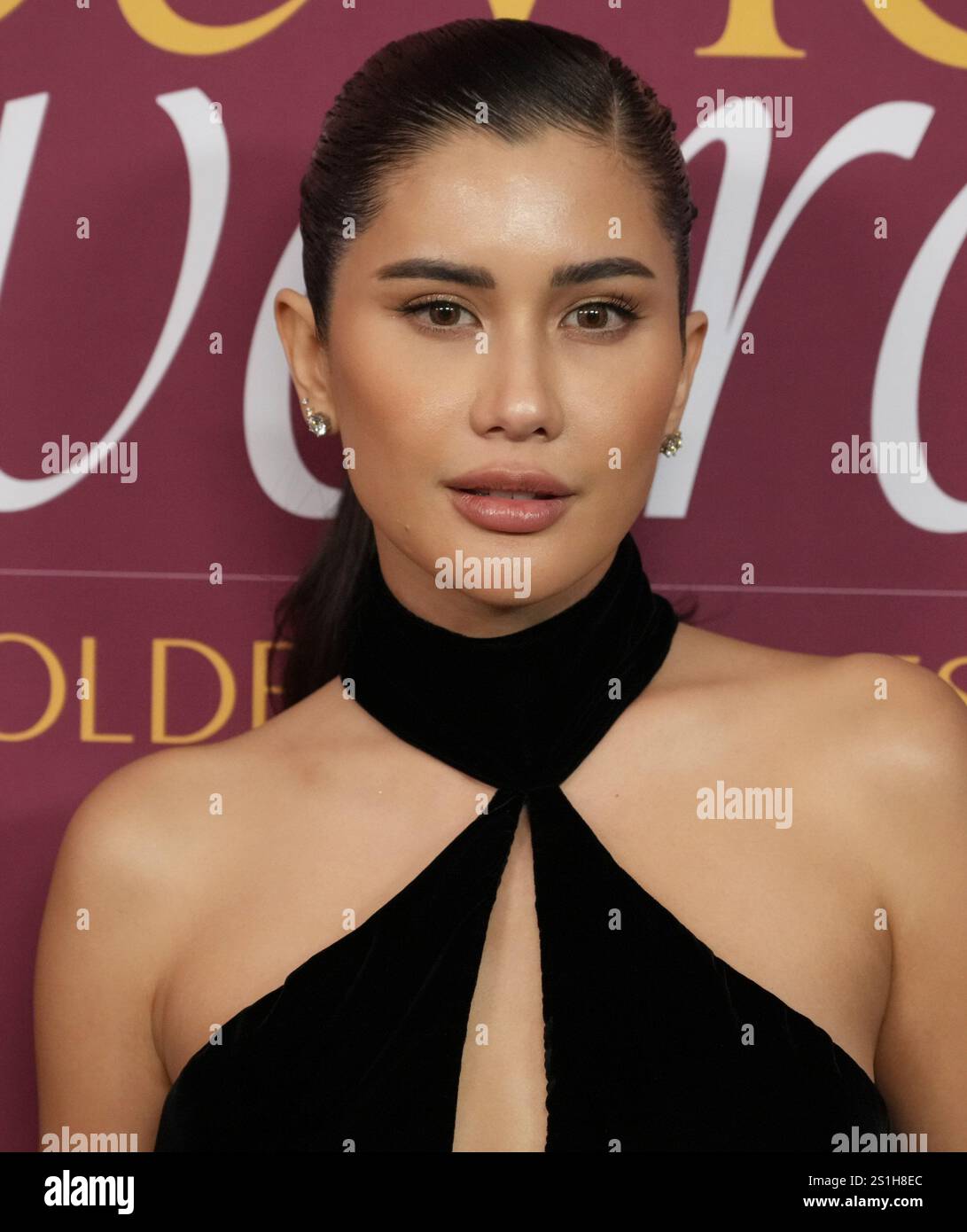 Los Angeles, USA. 03rd Jan, 2025. Praya Lundberg arrives at the 2025 WWD Style Awards, Golden ...