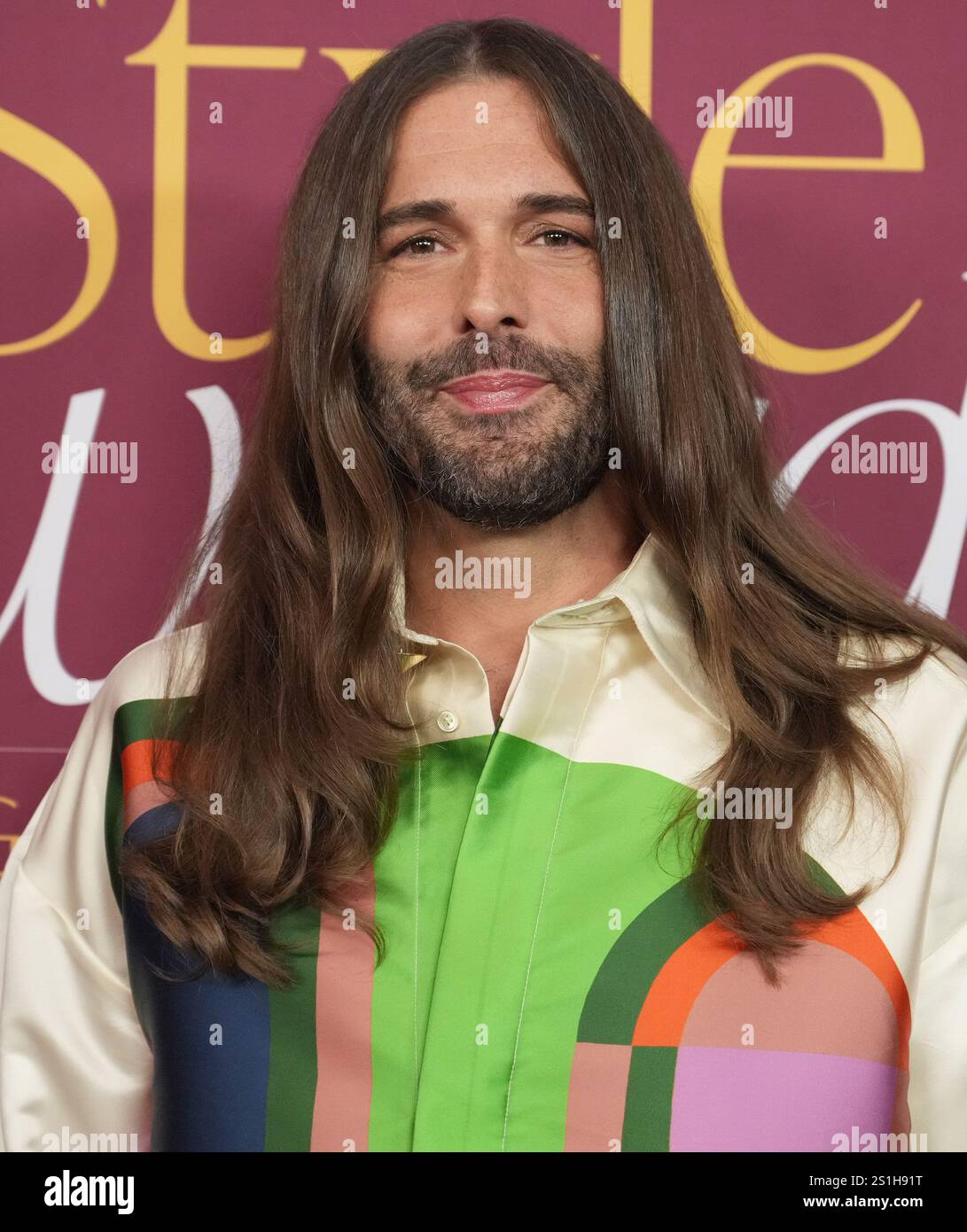 Los Angeles, USA. 03rd Jan, 2025. Jonathan van Ness arrives at the 2025 ...