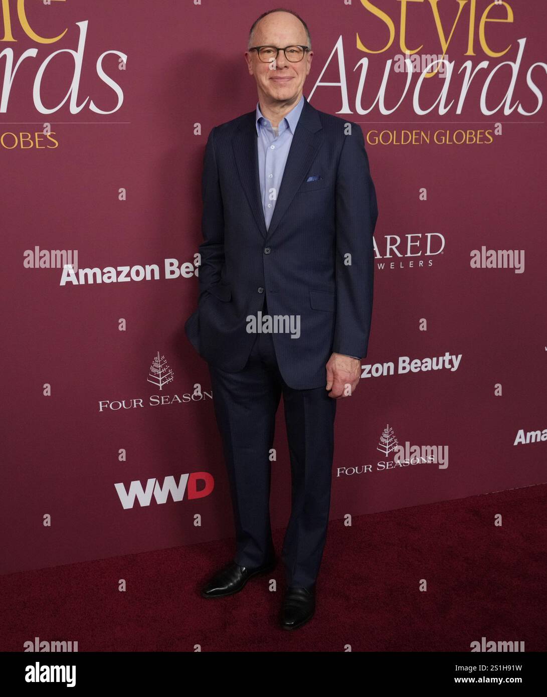 Los Angeles, USA. 03rd Jan, 2025. Jim Fallon arrives at the 2025 WWD ...