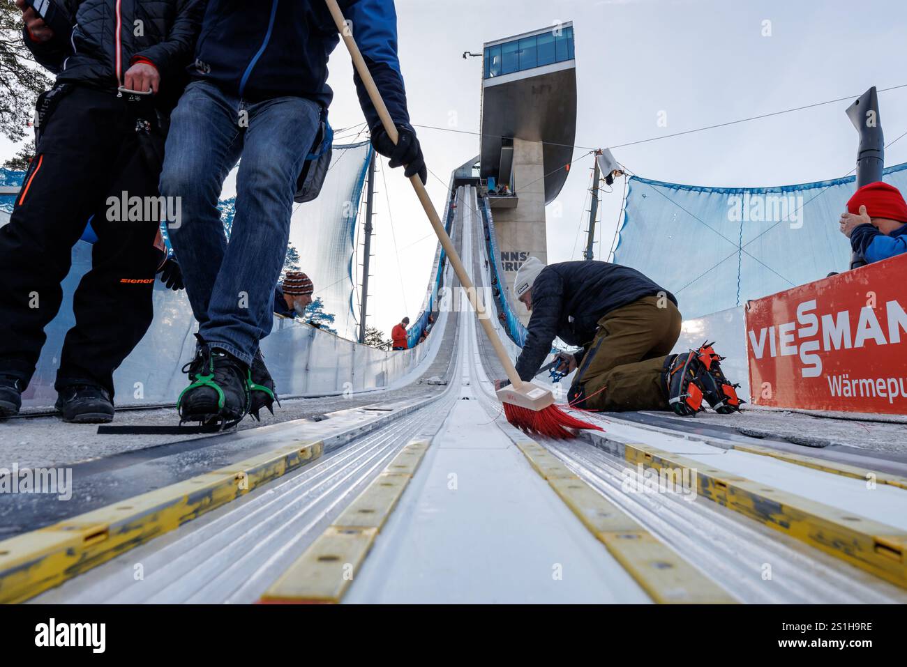 Innsbruck, Austria. 04th Jan, 2025. Nordic skiing/ski jumping: Four ...